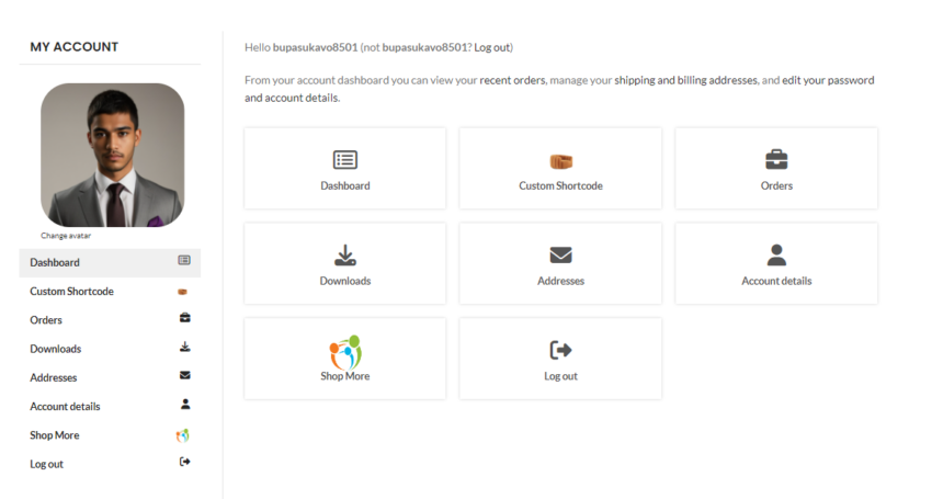SysBasics WooCommerce Customize My account Pro