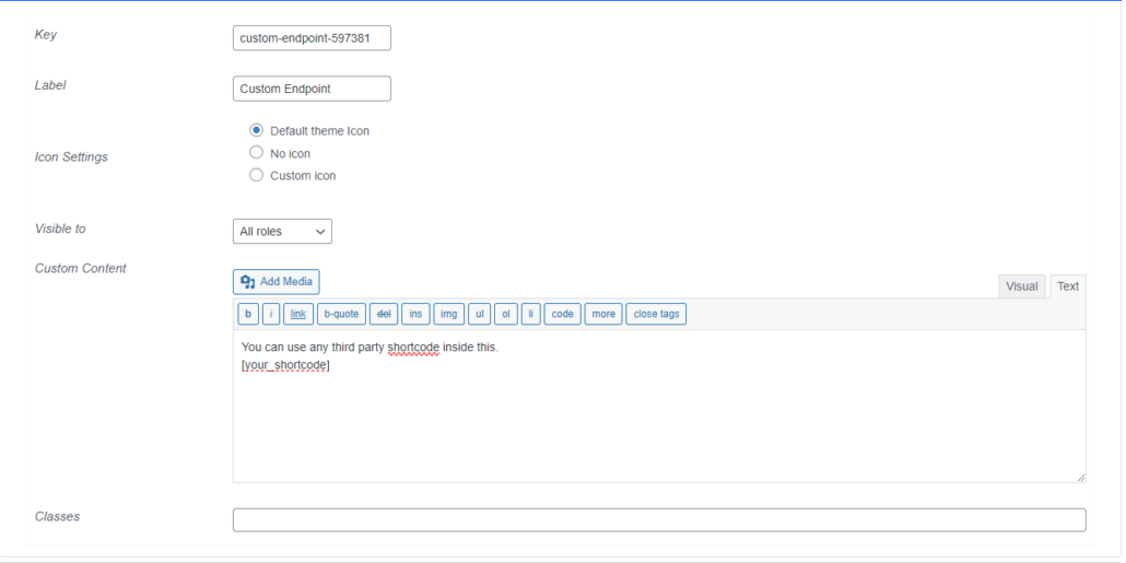 SysBasics WooCommerce Customize My account Pro