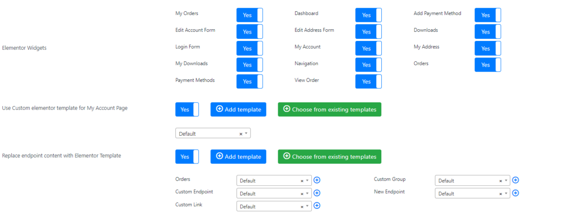 SysBasics WooCommerce Customize My account Pro